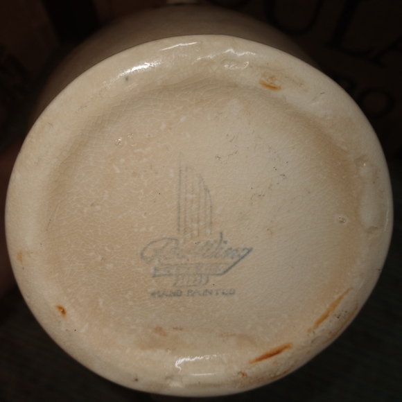 Red Wing | Dining | Red Wing Pottery Lexington Rose Pitcher Vintage ...